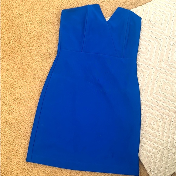 Dresses | Royal Blue Fitted Dress | Poshmark